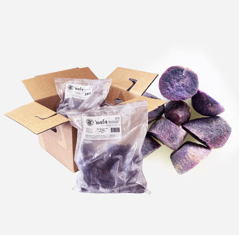 Okinawan Sweet Potato 25 lb - Hawaiʻi ʻUlu Coop – Hawaiʻi 'Ulu Co-op