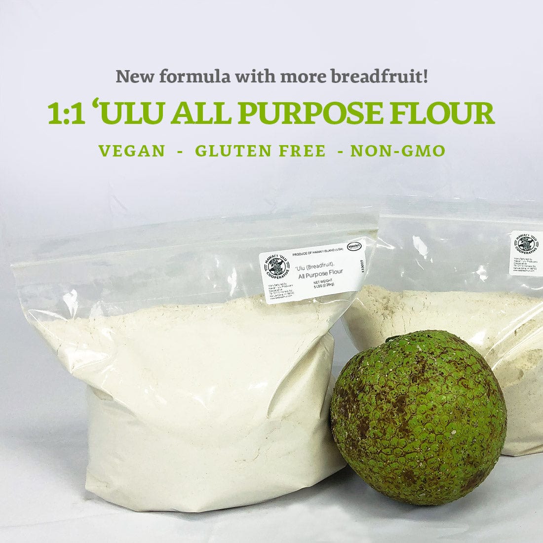 1:1 ‘Ulu All Purpose Flour (Bulk Baking Mix) – Hawaiʻi 'Ulu Co-op