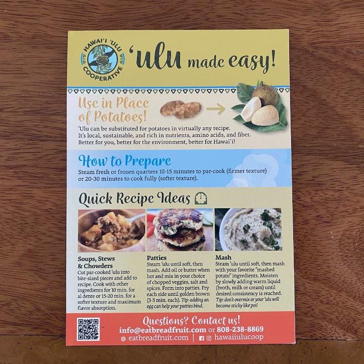 ‘Ulu made easy! Magnets – Hawaiʻi 'Ulu Co-op